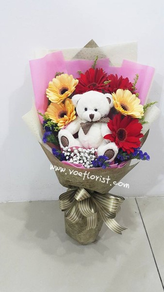 Voe Florist | 薇花坊 | Products - Hand Bouquets Daisy